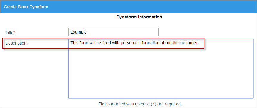 3.0 - 3.8 - Dynaforms | Documentation@ProcessMaker
