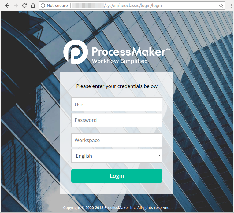 3.3 - 3.8 - Log On | Documentation@ProcessMaker